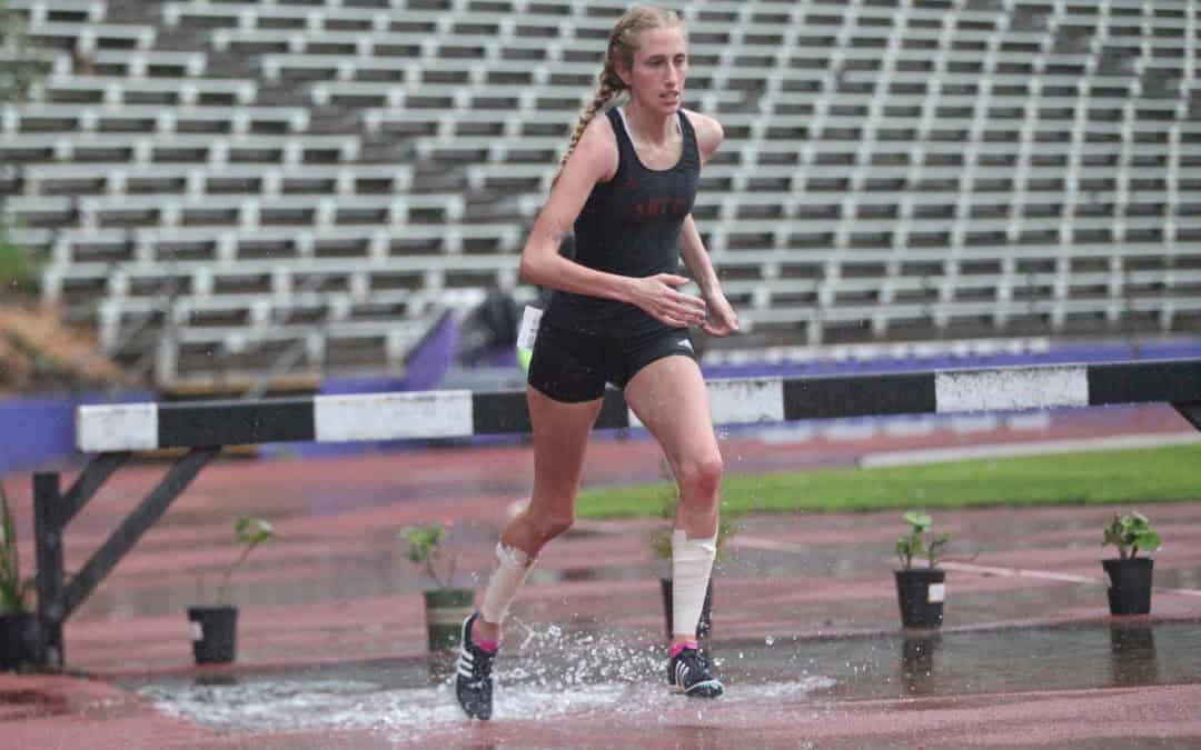 Track stars from small towns: Audrey Rosencrans (Homer), Ruby Lindquist ...