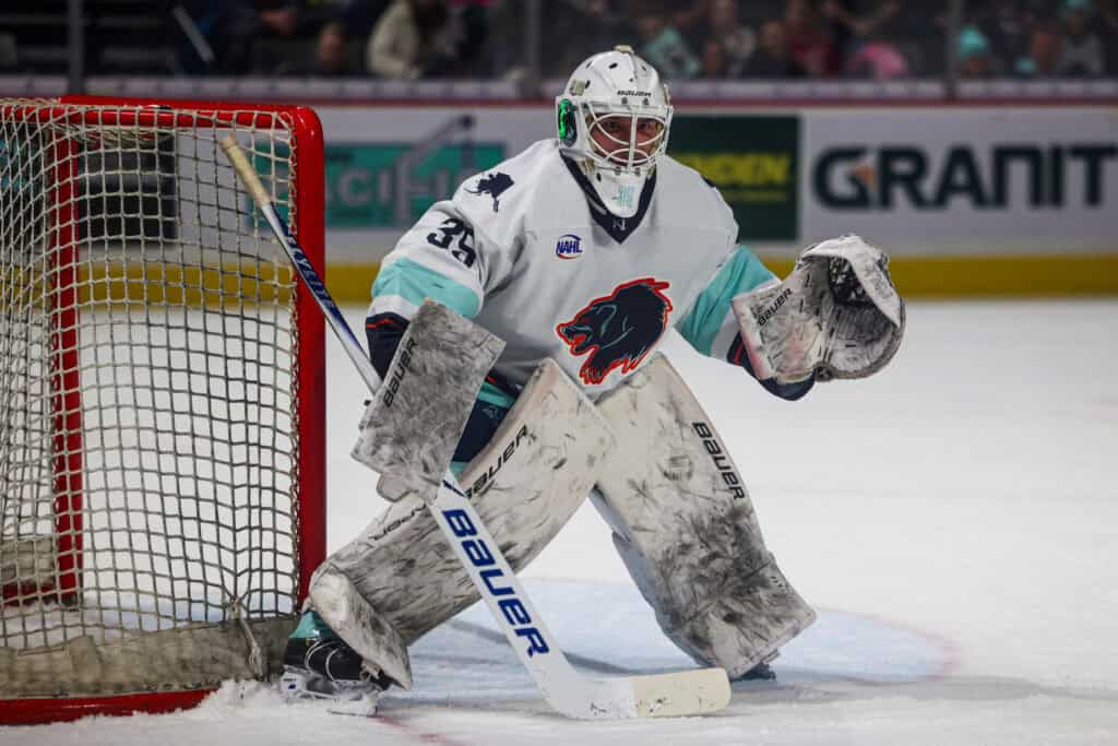 Weigel’s unforgettable goalie goal highlights Wolverines’ 4-2 NAHL win ...