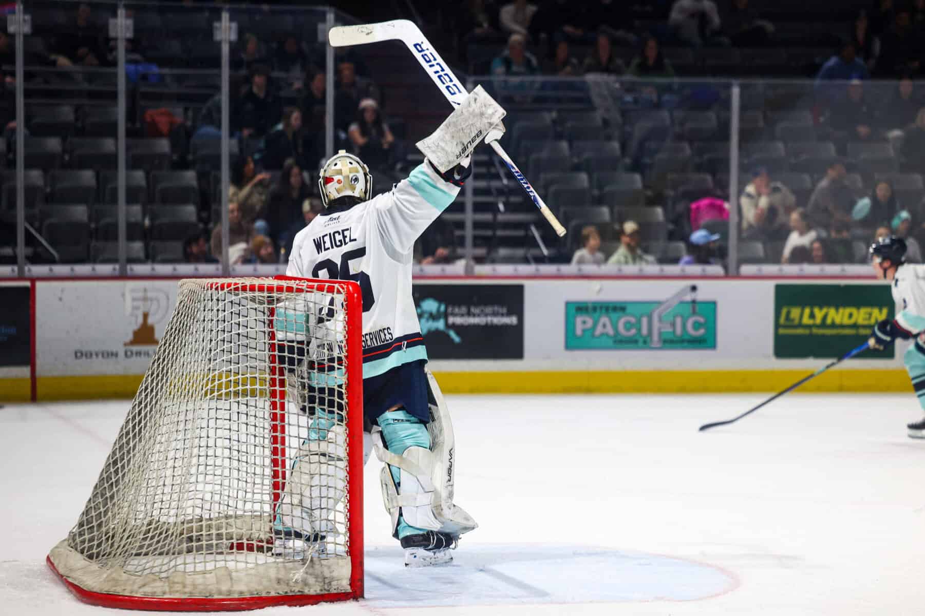 Weigel’s unforgettable goalie goal highlights Wolverines’ 4-2 NAHL win ...